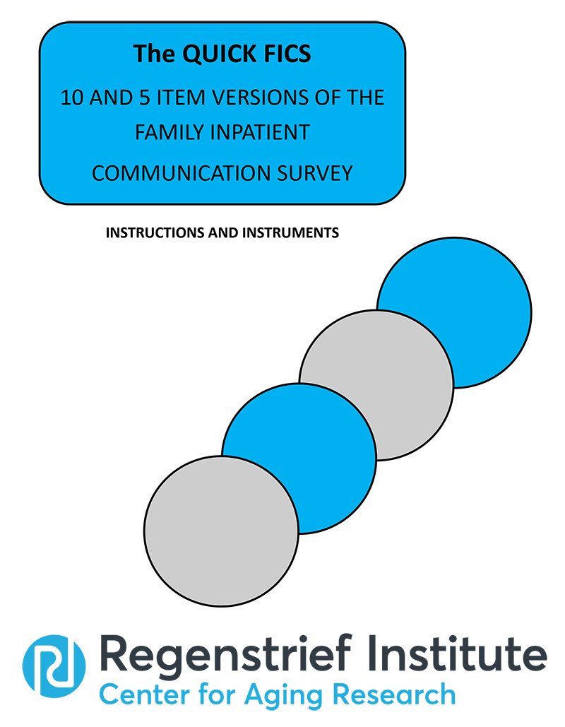 Family Inpatient Communication Survey (FICS) - Regenstrief Institute