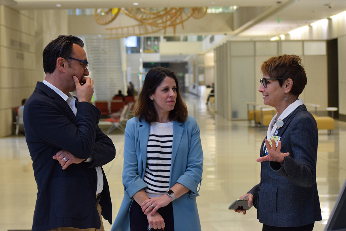 CMS Innovation Center visits with Indiana-based team