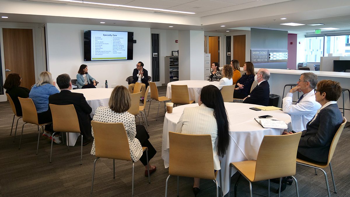 CMS Innovation Center visits with Indiana-based team